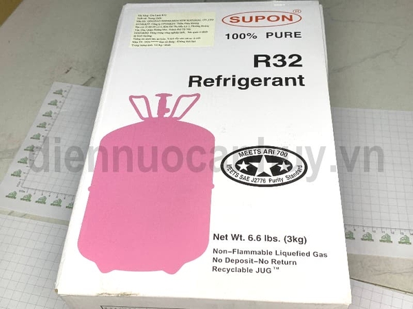 Gas máy lạnh điều hòa Supon R32 3kg | Điện, Nước, Kim Khí, Điện Lạnh ...