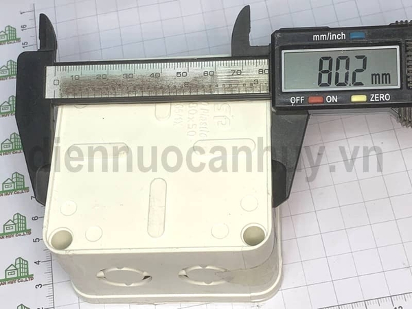 Hộp nối điện Sino E265-1X có lỗ 80x80x50mm | Điện, Nước, Kim Khí, Điện ...