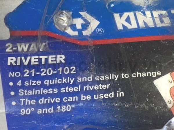 Kìm rút đinh tán xoay Kingtony 21-20-102 | Điện, Nước, Kim Khí, Điện ...