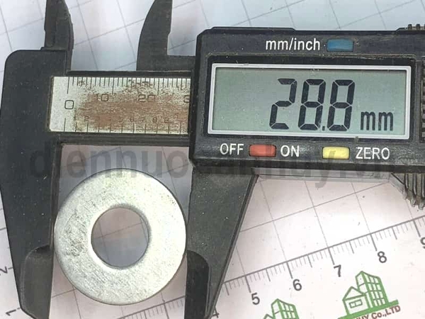 Long đen M12 phẳng dầy sắt mạ | Điện, Nước, Kim Khí, Điện Lạnh, phụ kiện gỗ