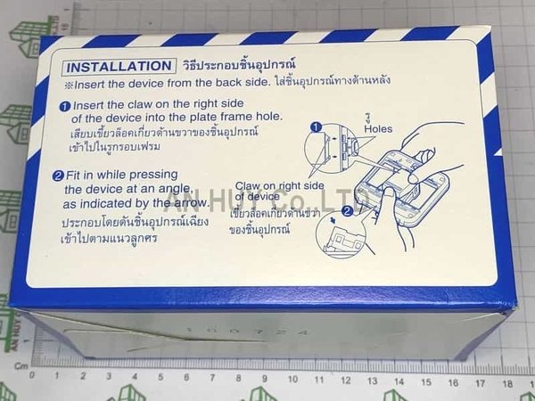 Mặt vuông cho 3 thiết bị Panasonic WEB 7813SW (hộp 10 cái) | Điện, Nước ...