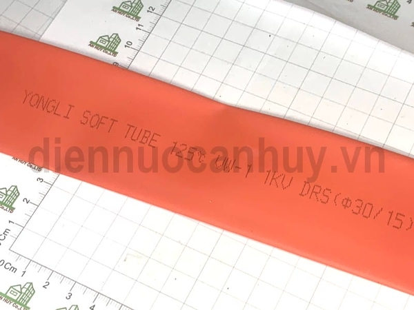 Ống ghen co nhiệt đường kính F30 1 kV YOUJIA (cuộn 25 mét) dùng cho cốt ...