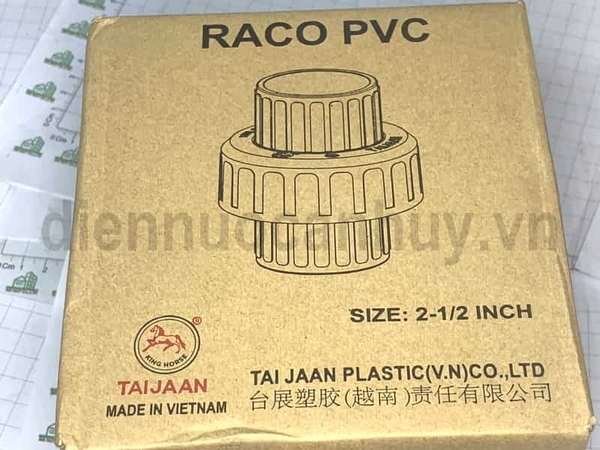 Rắc co nhựa PVC Taijaan 76 | Điện, Nước, Kim Khí, Điện Lạnh, phụ kiện gỗ