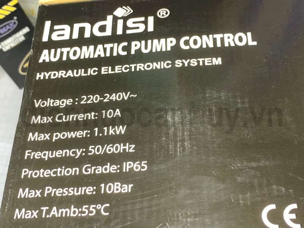 Rơ le chống cạn Landisi có đồng hồ bảo vệ máy bơm | Điện, Nước, Kim Khí ...