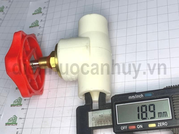 Van cửa PPR Vesbo D20 trắng | Điện, Nước, Kim Khí, Điện Lạnh, phụ kiện gỗ