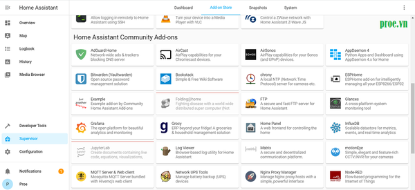 Cài đặt Home Assistant cho Raspberry Pi | Điện tử ProE