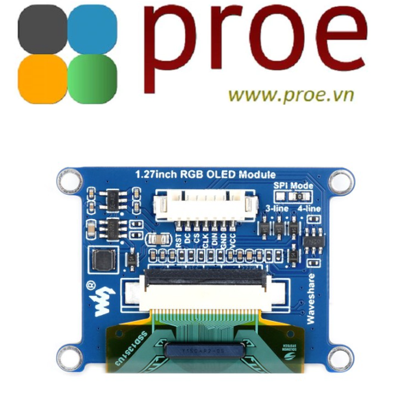 1.27inch RGB OLED Module | Điện tử ProE