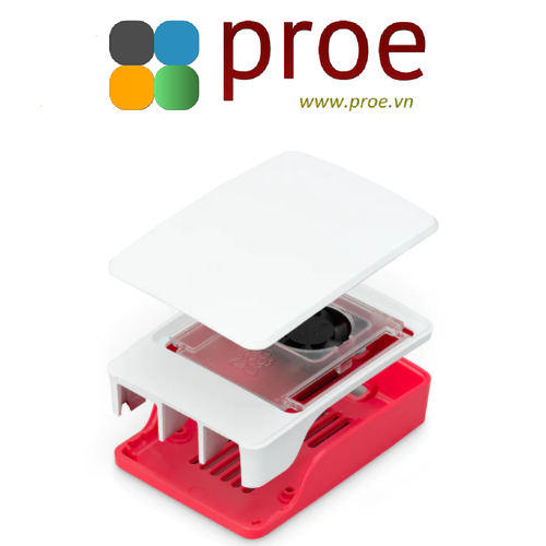 Official Raspberry Pi Case for Raspberry Pi 5, Built-in Cooling Fan ...
