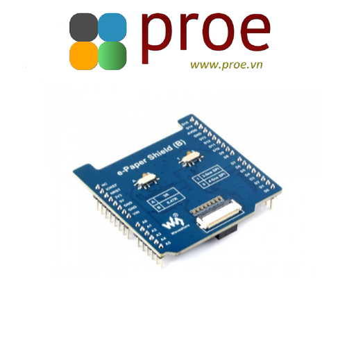 Universal E-Paper Raw Panel Driver Shield (B) For NUCLEO / Arduino ...