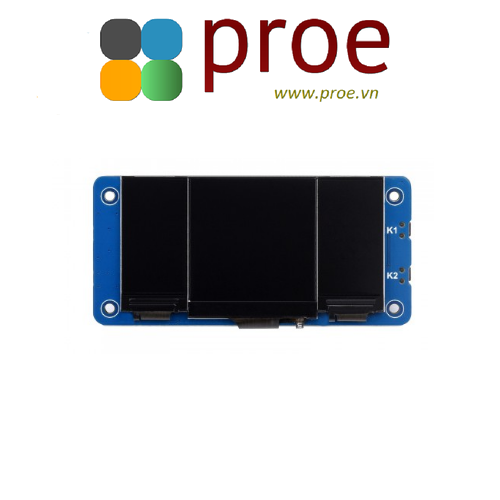 Triple LCD HAT For Raspberry Pi, Onboard 1.3inch IPS LCD Main Screen and Dual 0.96inch IPS LCD ...