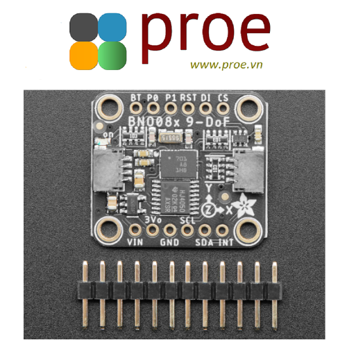 Adafruit 9 Dof Orientation Imu Fusion Breakout Bno085 Bno080 Stemma Qt Qwiic Điện Tử Proe 3046