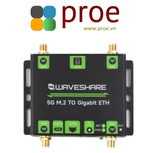 5G M.2 to Gigabit Ethernet Converter, 5G M.2 to USB3.1, Aluminum Alloy ...