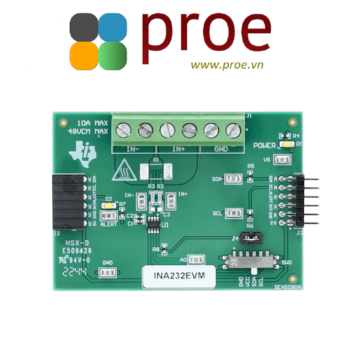 INA234_236EVM INA232, INA234 and INA236 evaluation module for current ...