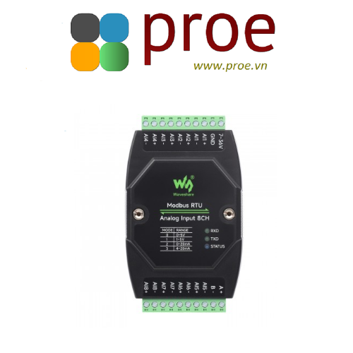 Industrial 8-Ch Analog Acquisition Module, 12-bit High-precision ...