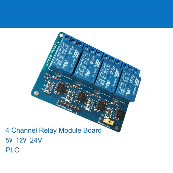 12V 4 Chanel Relay Module Board, 1pcs 4 Channel Relay Module shield ...