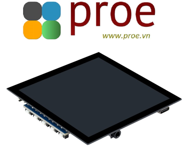 4inch HDMI Capacitive Touch IPS LCD Display (C), 720×720, Fully ...