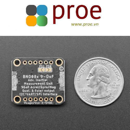 Adafruit 9-DOF Orientation IMU Fusion Breakout - BNO085 (BNO080 ...