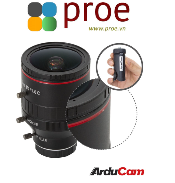 Arducam High Quality Complete USB Camera Bundle, 12MP 1/2.3 Inch IMX477 ...