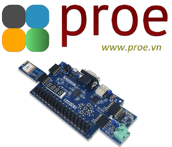 Basys 3 Artix-7 FPGA Trainer Board | Điện tử ProE