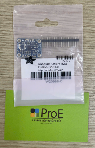 Adafruit 9-DOF Absolute Orientation IMU Fusion Breakout - BNO055 | Điện ...