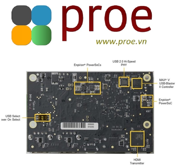 CHAMELEON96 Features the Intel® Cyclone V SoC FPGA, a dual-core ARM ...
