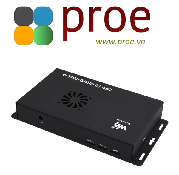 CM4-IO-BOARD-CASE-A Metal Box (A) for Raspberry Pi Compute Module 4 IO ...