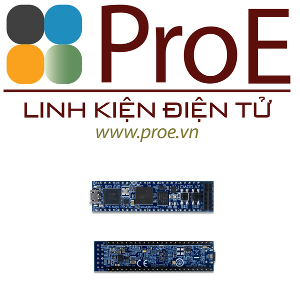 Cmod A7 35t Breadboardable Artix 7 Fpga Module Điện Tử Proe