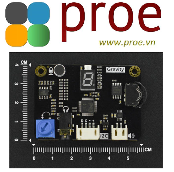 DFR0699 I2C Voice Recorder Module EDU | Điện tử ProE