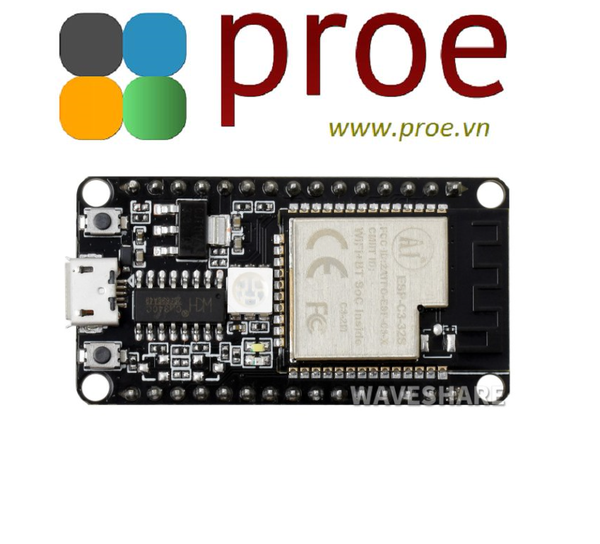 ESP-C3-32S-Kit ESP32 WiFi+Bluetooth Development Board, Based On ESP32-C3 | Điện tử ProE