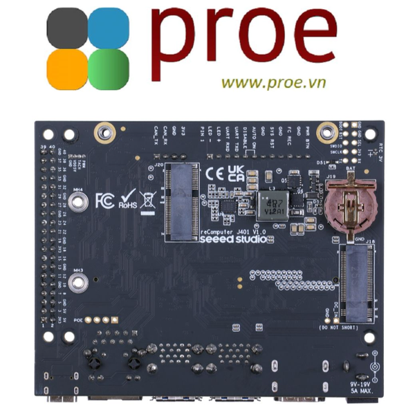 reComputer J401 Carrier Board - Jetson Orin NX/Orin Nano supported, 4x ...