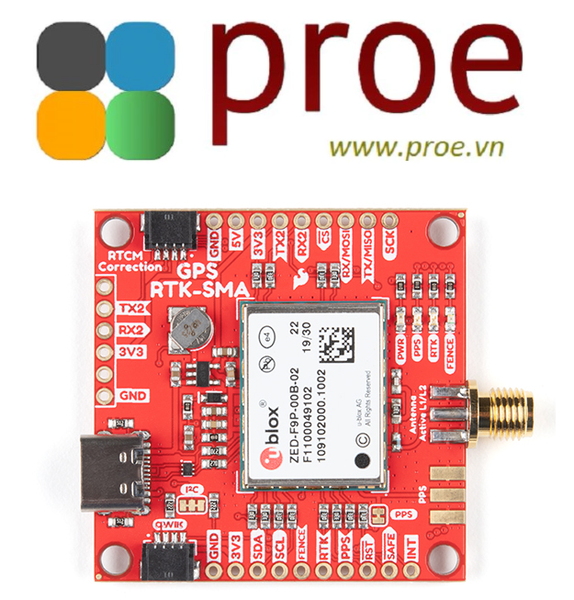 SparkFun GPS-RTK-SMA Kit | Điện tử ProE