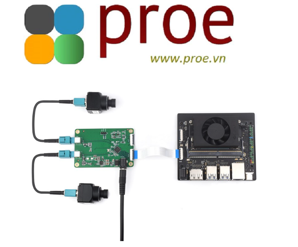 2-Ch GMSL Camera Adapter Board, Equipped With MAX9296A Deserializer ...