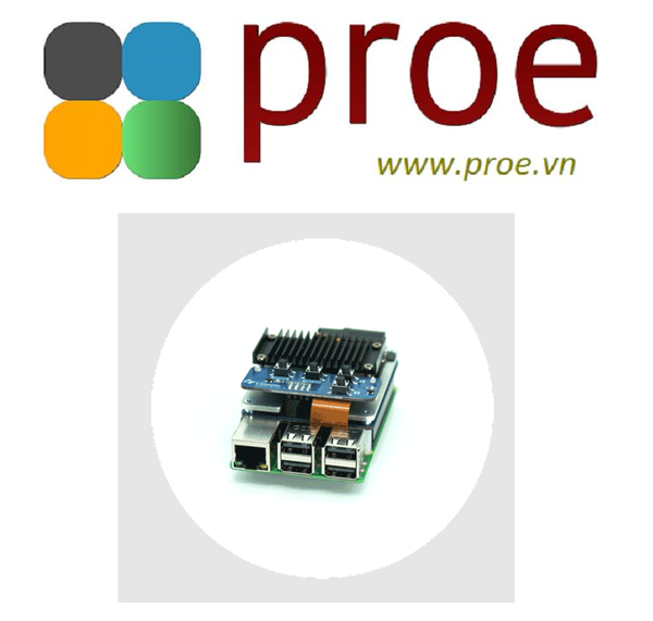 Nebra AnyBeam HAT - Laser Projector HAT for Raspberry Pi | Điện tử ProE