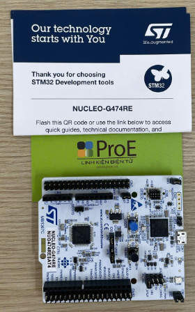 NUCLEO-G474RE STM32 Nucleo-64 development board with STM32G474RE MCU | Điện tử ProE