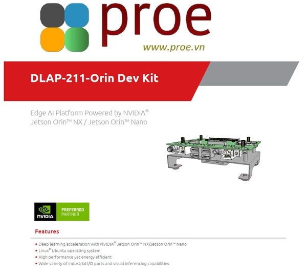 DLAP-211-Orin Dev Kit | Điện tử ProE
