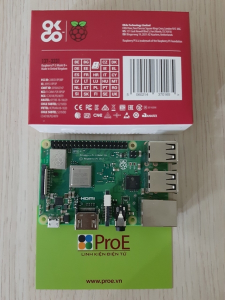 Raspberry Pi 3 Model B Plus B+ Made In UK | Điện tử ProE