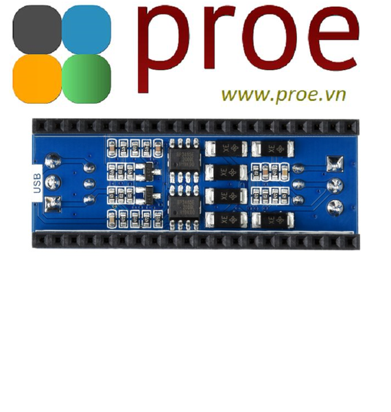 2-Channel RS485 Module for Raspberry Pi Pico, SP3485 Transceiver, UART ...