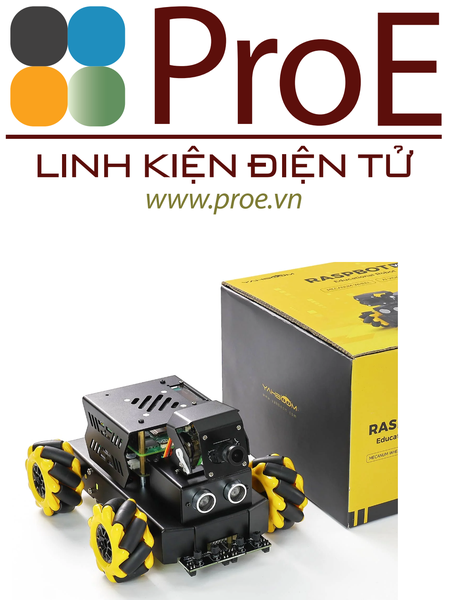 Raspbot V2 AI Vision Robot Car for Raspberry Pi 5 Without RPi | Điện tử ...