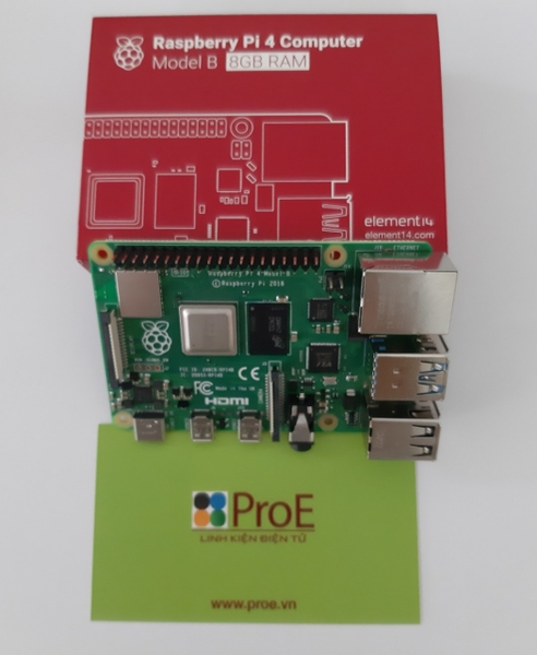 Raspberry Pi 4 Model B 8GB RAM | Điện tử ProE