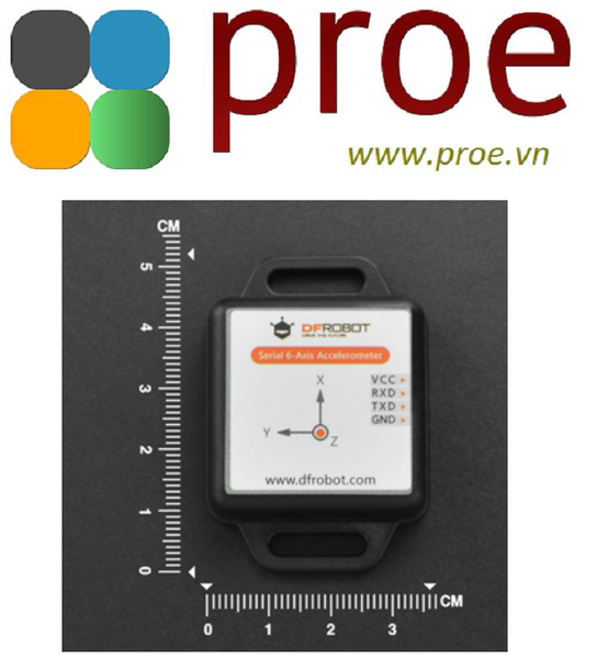 SEN0386 Serial 6-Axis Accelerometer for Arduino | Điện tử ProE