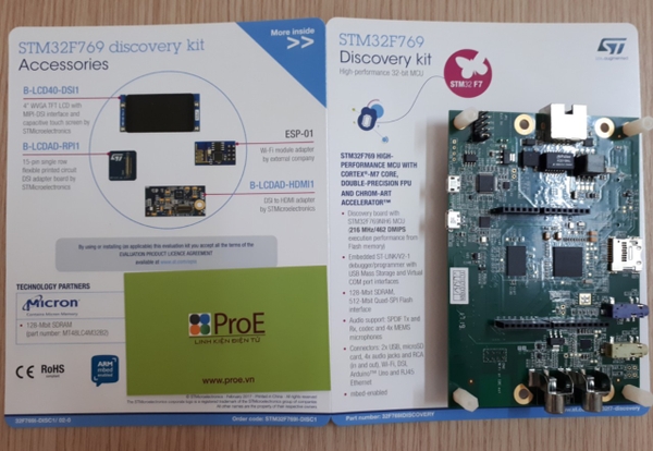 STM32F769I-DISC1 | Điện tử ProE