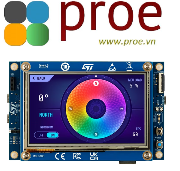 STM32H7S78-DK Discovery kit with STM32H7S7L8 MCU | Điện tử ProE