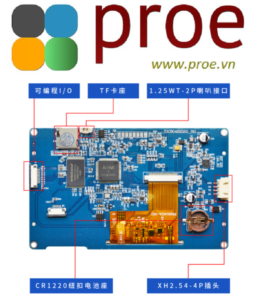 TJC 5 inch TJC8048X550_011R | Điện tử ProE