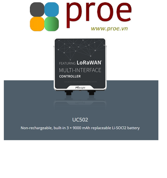 UC502 LoRaWAN Controller | Điện tử ProE