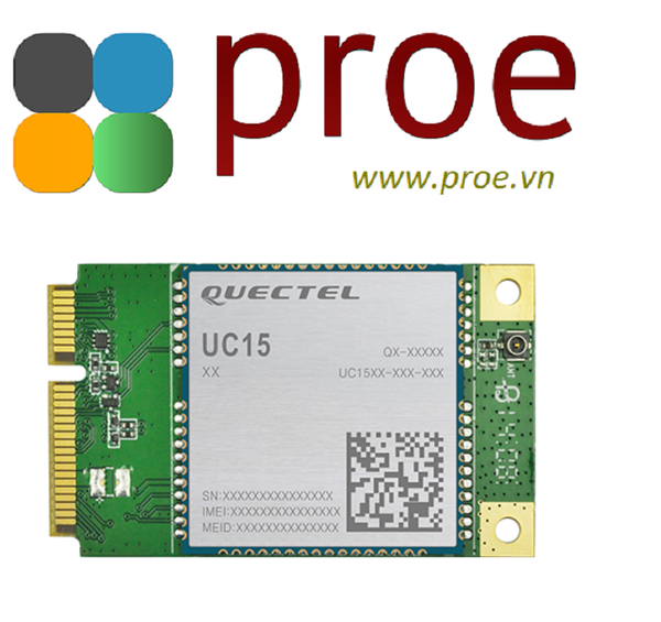 UC15 Mini PCIe | Điện tử ProE
