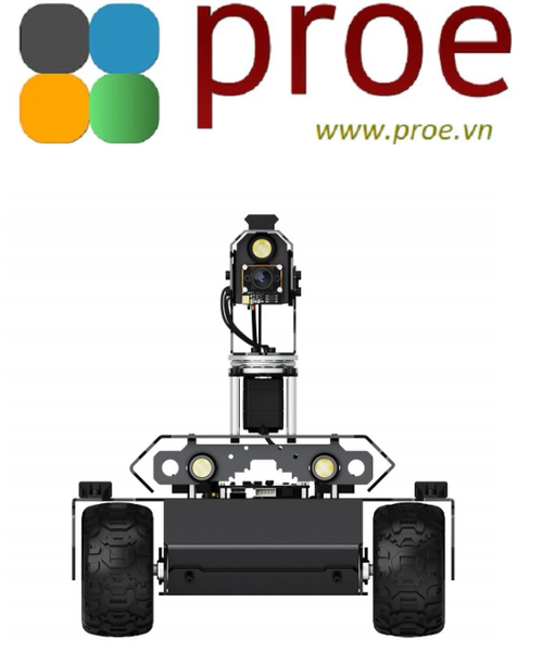 UGV Rover Open-source 6 Wheels 4WD AI Robot, Dual controllers, All ...