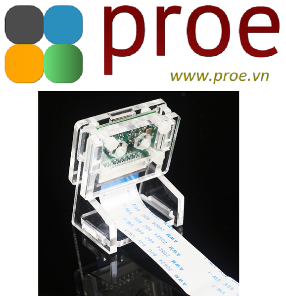 Vỏ hộp camera Raspberry Pi V2 | Điện tử ProE