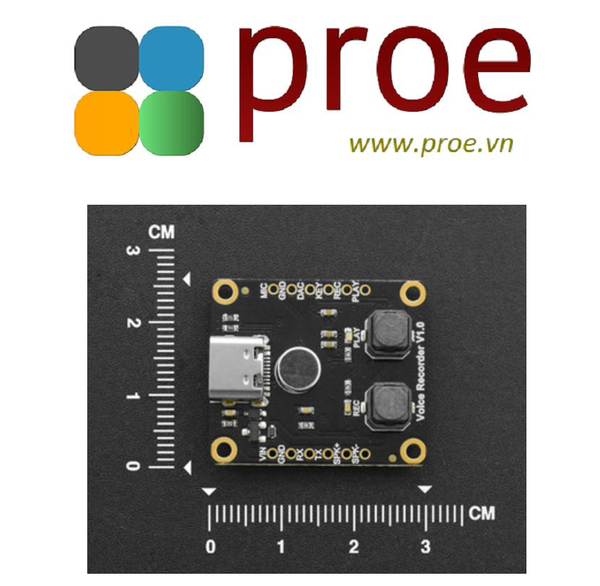 Voice Recorder Module-Breakout | Điện tử ProE