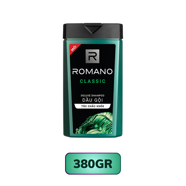 Dầu gội hương nước hoa Romano Classic tóc chắc khoẻ 180G/ 380G/ 650G/ 900G