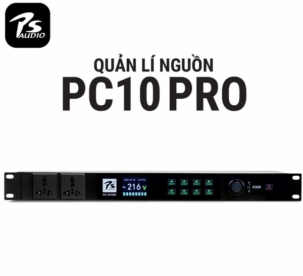 Quản lý nguồn PS PC-10Pro | Hiếu Minh Audio